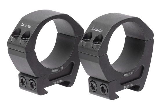 Vortex Optics Pro Series Medium 34mm Scope Rings - 1.10"