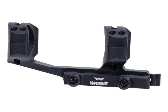 Warne QD XSKEL 34mm Scope Mount - Black