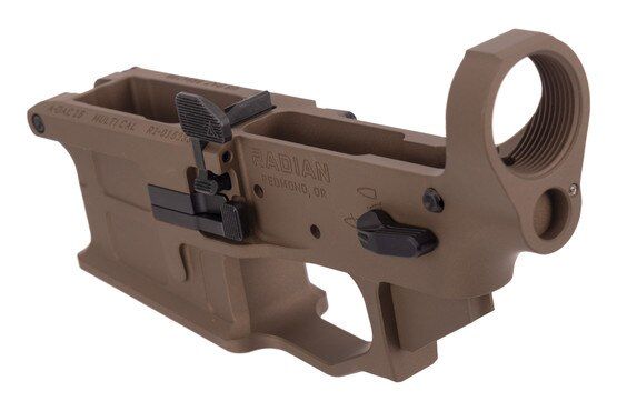 Radian Weapons A-DAC AR-15 Lower Receiver - Radian Brown