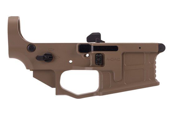Radian Weapons A-DAC Ambidextrous Stripped AR-15 Lower Receiver - FDE