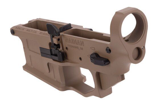 Radian Weapons A-DAC Ambidextrous Stripped AR-15 Lower Receiver - FDE