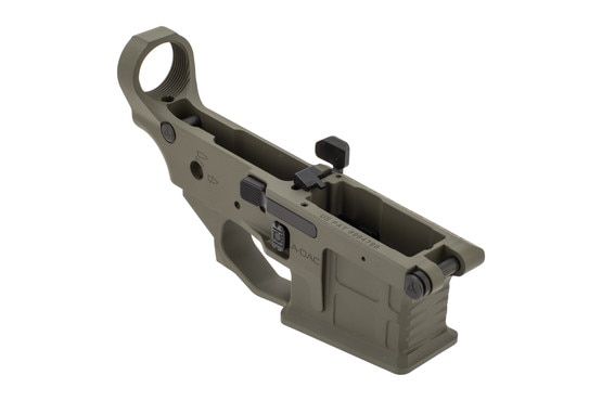 Radian Weapons A-DAC Ambidextrous Stripped AR-15 Lower Receiver - OD Green