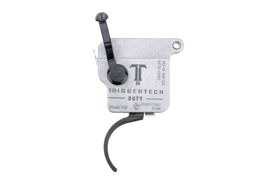 TriggerTech R700 Duty Right Hand Trigger with Bolt Release - Curved Black