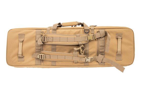 Savior Equipment 42" Urban Warfare Double Rifle Case - Dark FDE