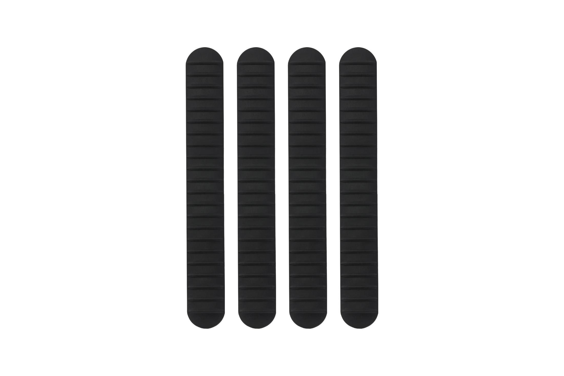 B5 Systems M-LOK Rail Covers - 4PK - Black