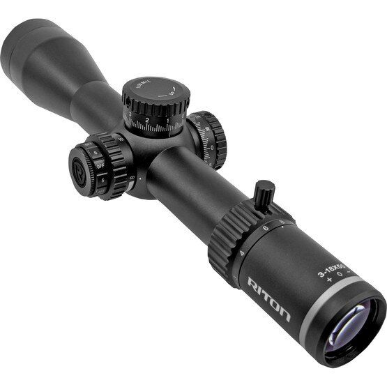 Riton X7 Conquer 3-18x50 FFP Riflescope - Illuminated T3 Reticle