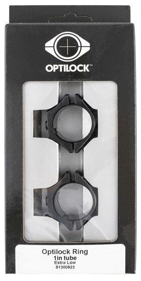 Tikka 1-inch Scope Ring Set for Sako/Tikka Opti-Lock Base - Extra Low ...