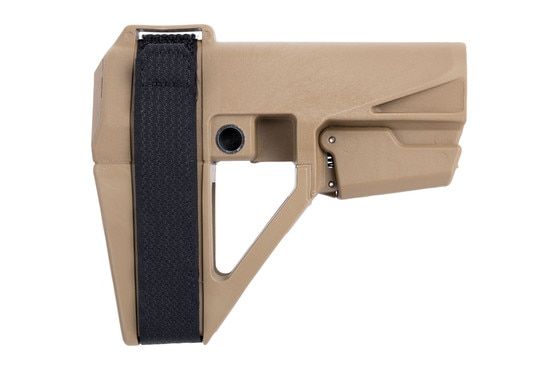 SB Tactical SBA5 AR Pistol Stabilizing Brace - FDE