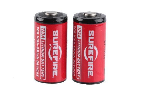 SureFire CR123A Lithium Batteries - 2 Pack