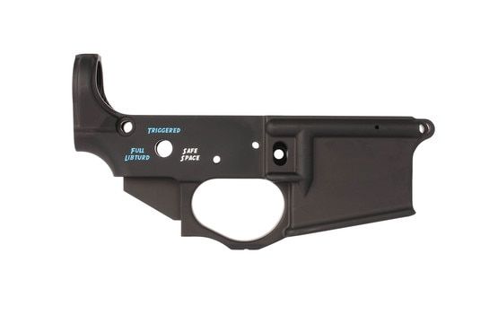 Spike's Tactical AR-15 Lower Receiver - Snowflake Color Filled