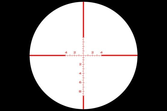 U.S. Optics FDN 17X 3.2-17x50mm Rifle Scope - Illuminated GAP Reticle