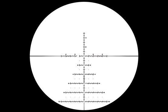 U.S. Optics FDN 17X 3.2-17x50mm Rifle Scope - Illuminated JVCR Reticle