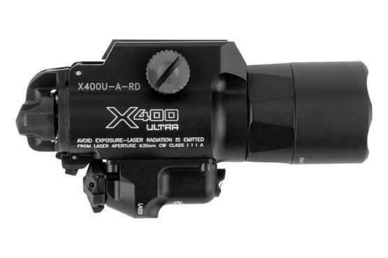 SureFire X400U-A Ultra Handgun Weapon Light with Red Laser - 1000 ...